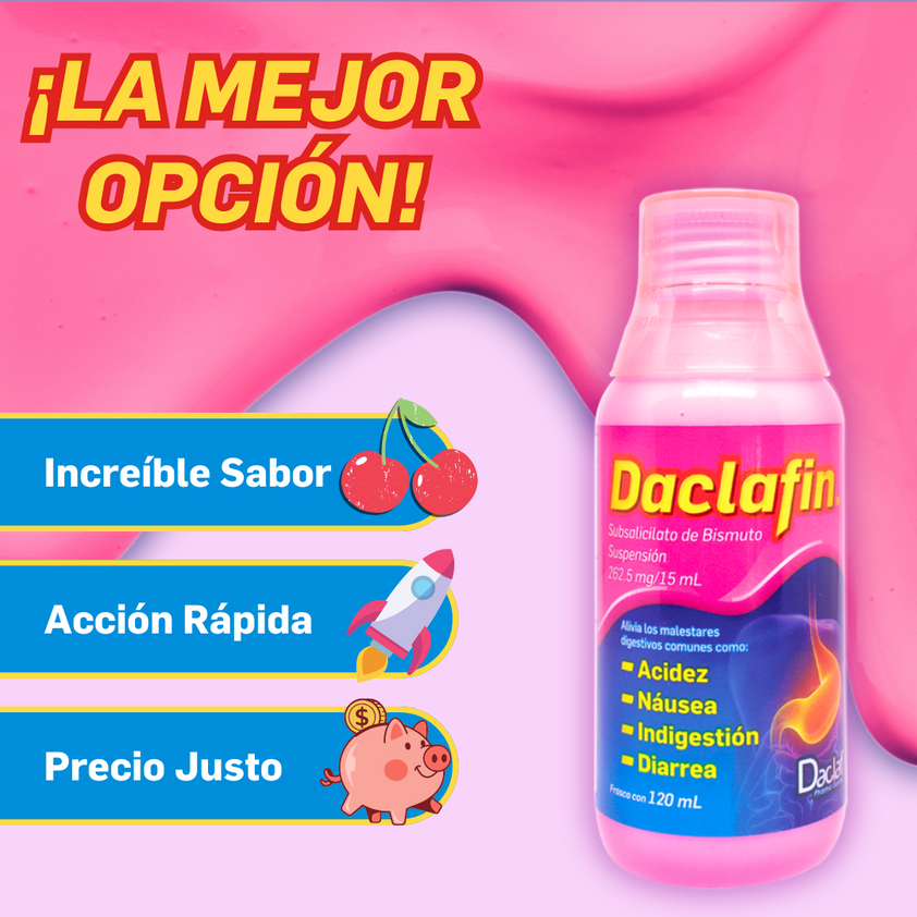 DACLAFIN SUBSALICILATO DE BISMUTO – Daclaf Pharma Goods